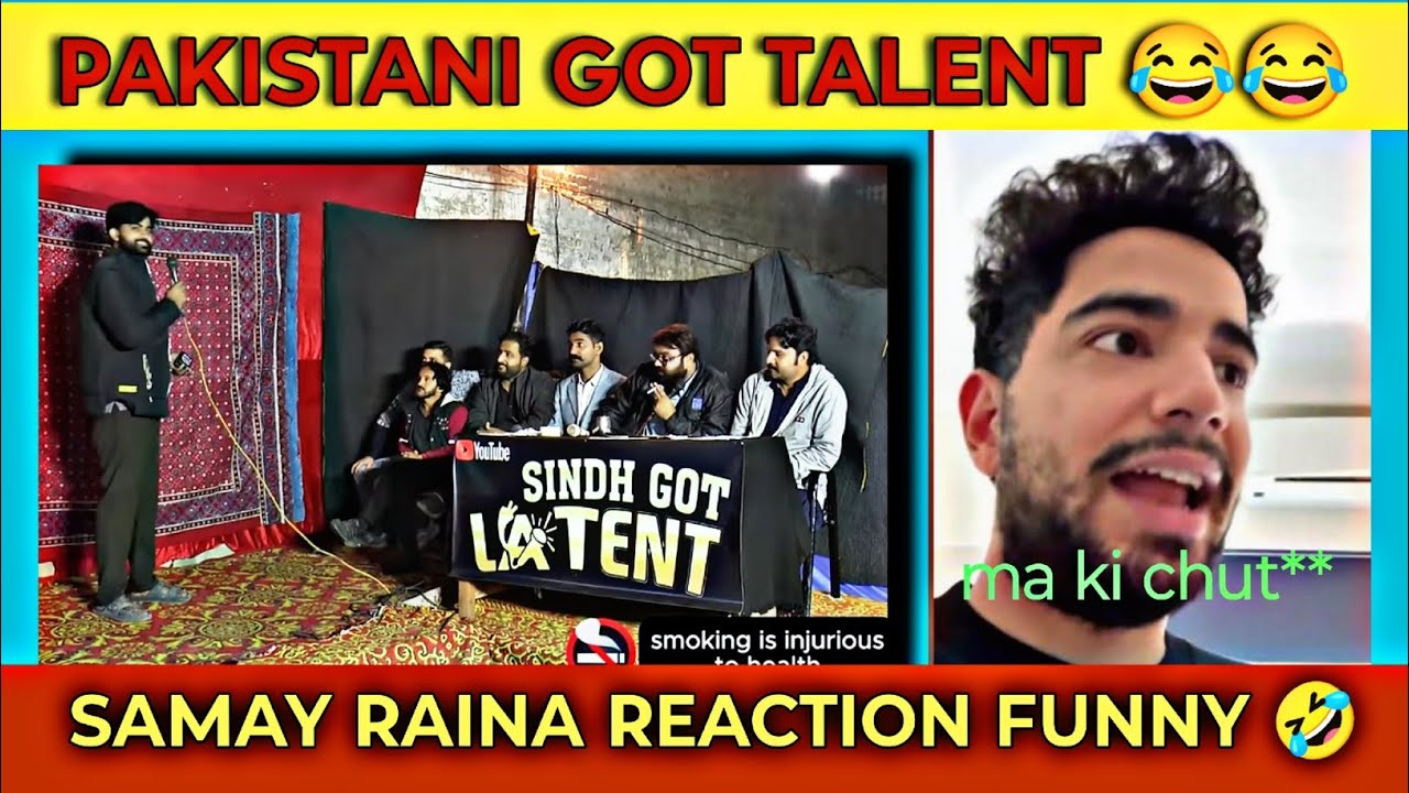 Pakistani got talent reaction samay Raina || Pakistani got talent ...
