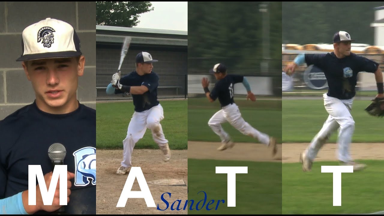 Matt Sander 2015 Baseball Demo - YouTube