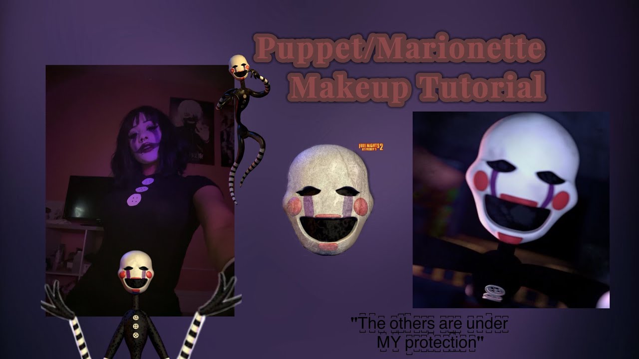 Puppet/Marionette Makeup Tutorial - YouTube