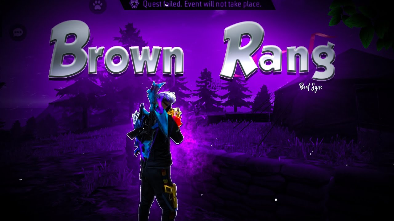 Brown Rang Free Fire Beat Sync Montage || Honey Singh || LEGEND FF ...