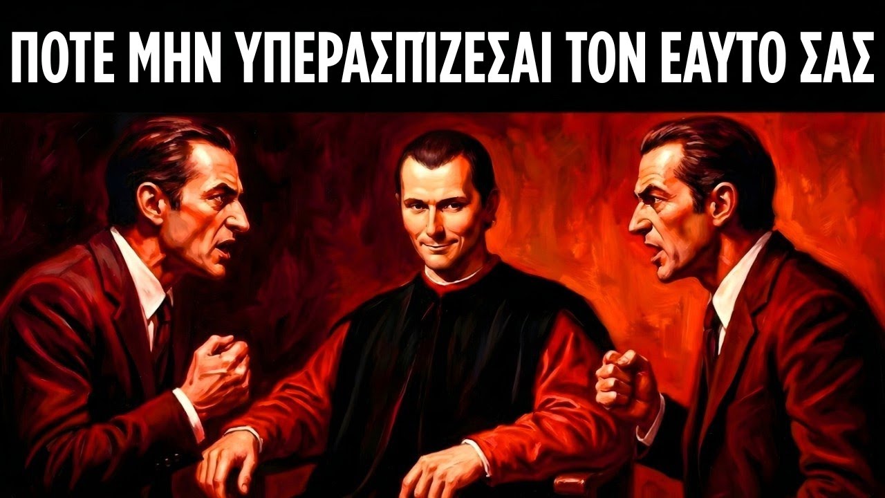 ΠΟΤΕ μην υπερασπίζεστε τον εαυτό σας. (Το κόλπο του Μακιαβέλι για να ...