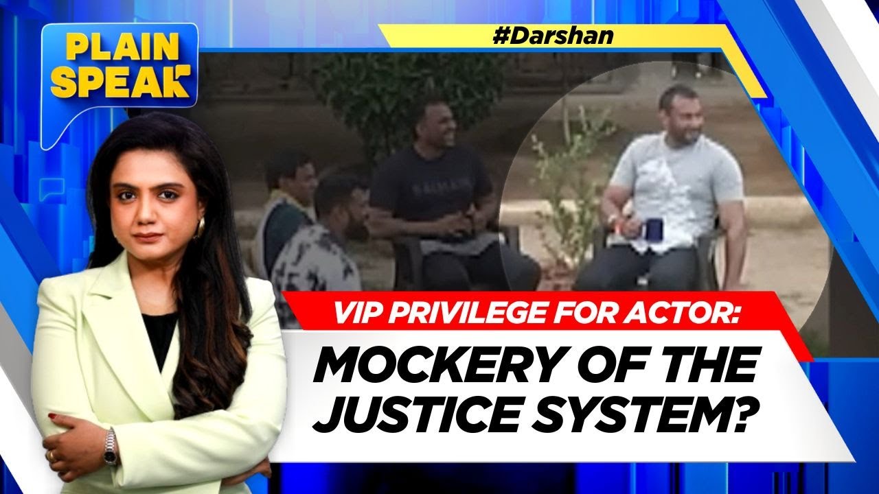 Actor Darshan News | VIP Privilege For Actor: Mockery Of Justice System ...