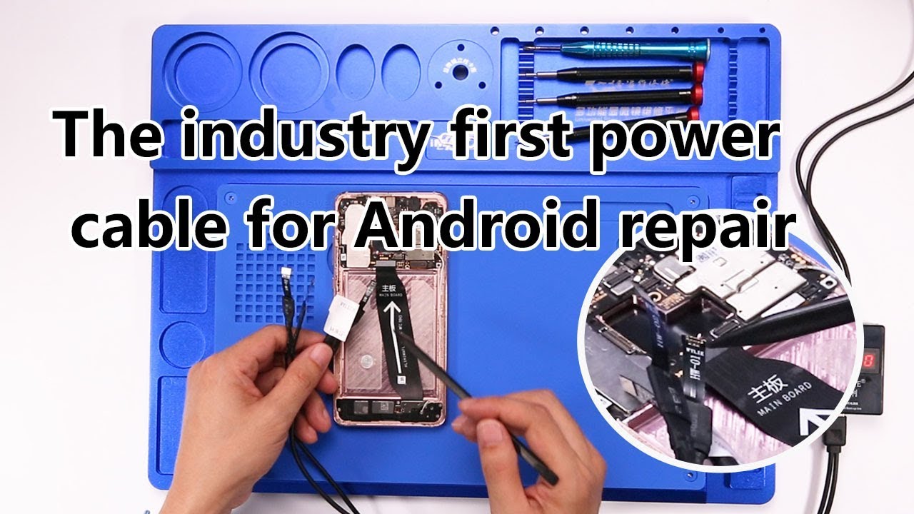 The Industry First Testing Power Cable for Android Phones | Repair Tool ...