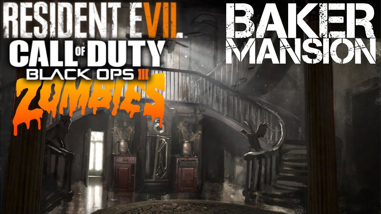 Resident Evil Baker House BO3 Custom Zombies! (2nd try!) #CustomZombies ...