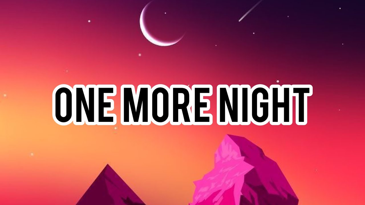 Maroon 5 - One More Night - YouTube
