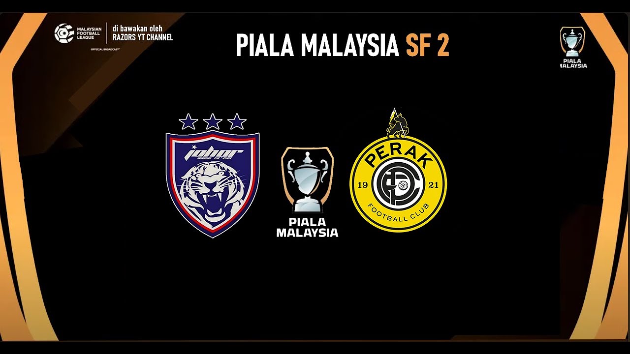PIALA MALAYSIA SF2 2023 | JDT FC vs PERAK FC | game PC | (( live ...