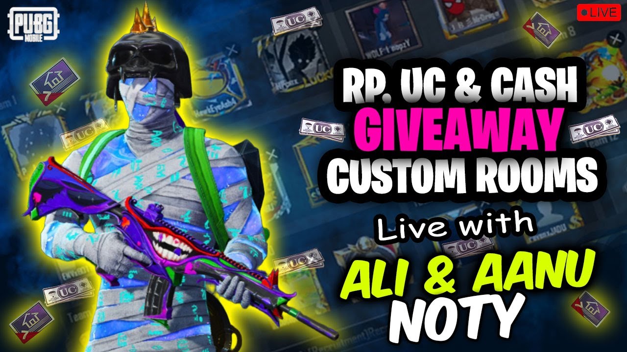 🔴LIVE RP, UC ROOMS 1V1 TDM & WOW Unlimited丨Let's Play Rooms with NOTYs ...