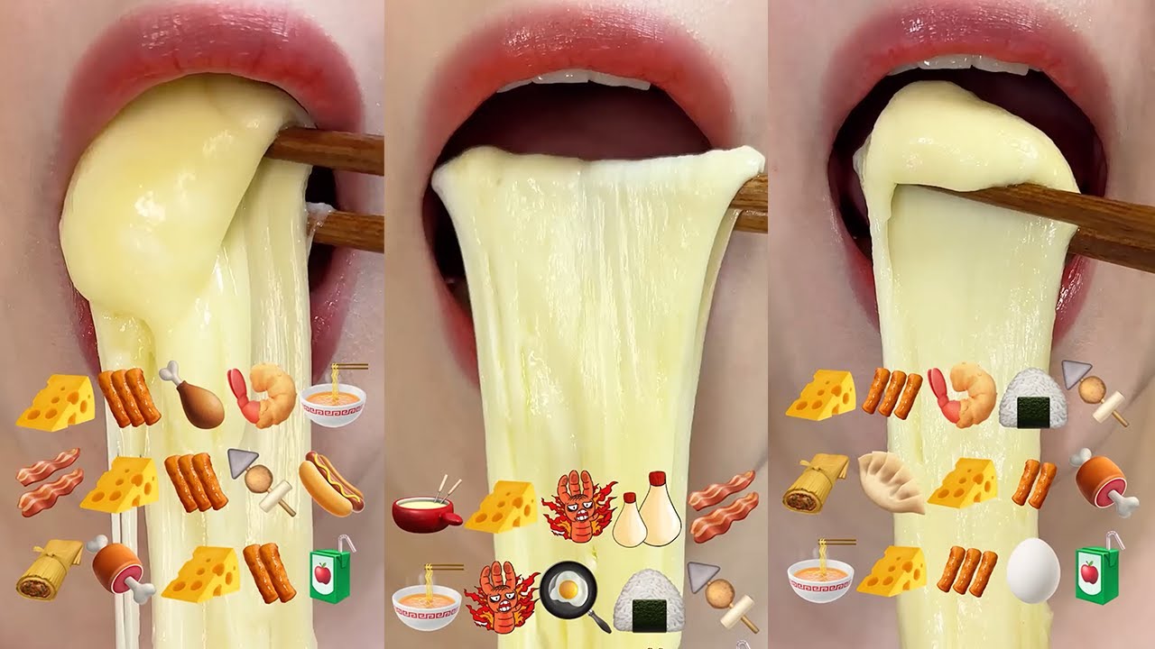 asmr CHEESE COLLECTION 치즈 모음집 MUKBANG eating sounds - YouTube