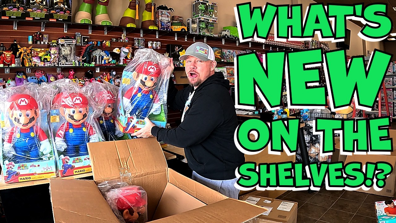 Unboxing Jakks Toys White Finishing Store Cleanup! - The Overstock Toy ...