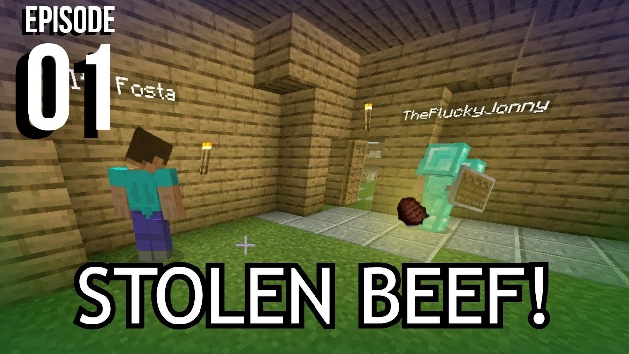 Beef Theft and Disney Villains| Minecraft Bedrock 1.17 The Lonely SMP ...