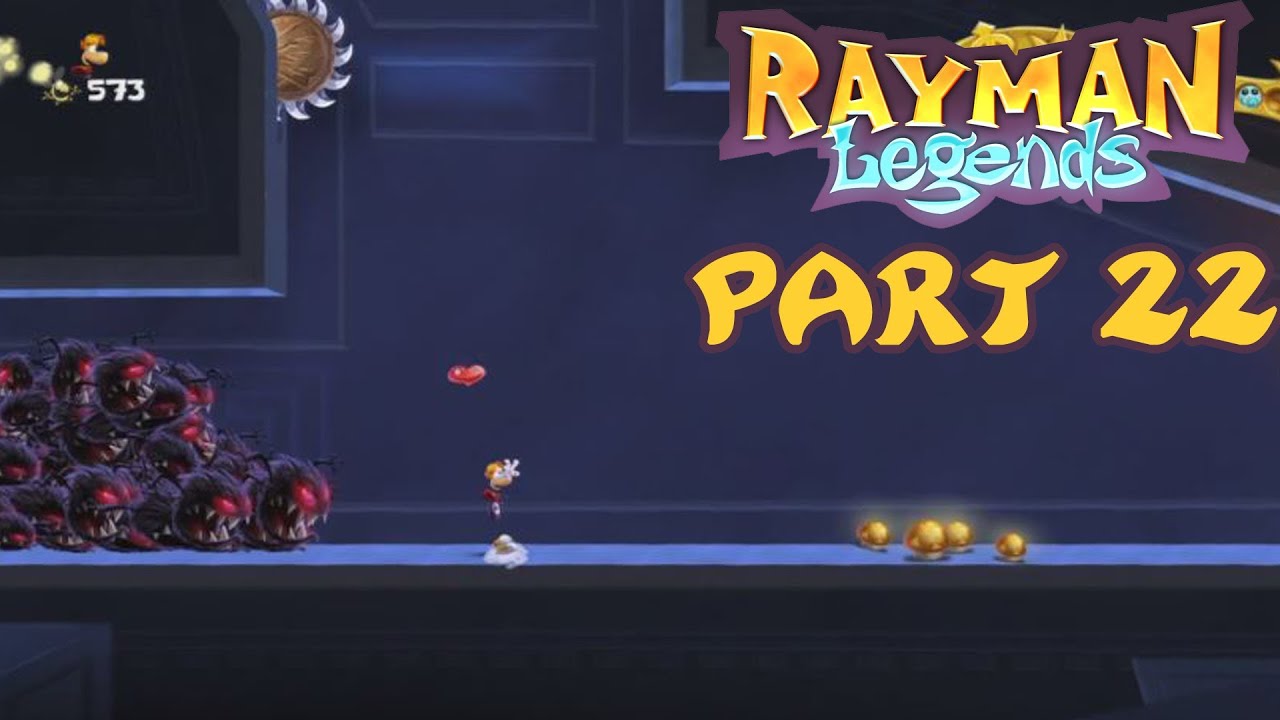 Rayman Legends - 100% Run - Part 22: Creatures of the Dark! - YouTube