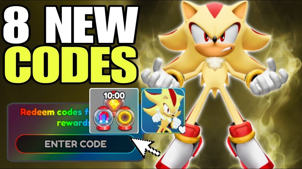 *NEW CODES* ROBLOX SONIC SPEED SIMULATOR CODES 2025 JANUARY | SONIC ...