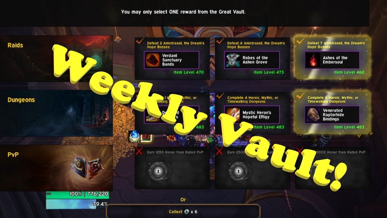 Weekly Vault - Sockets or Giga LOOT!? - 10.2.5 Patch - YouTube