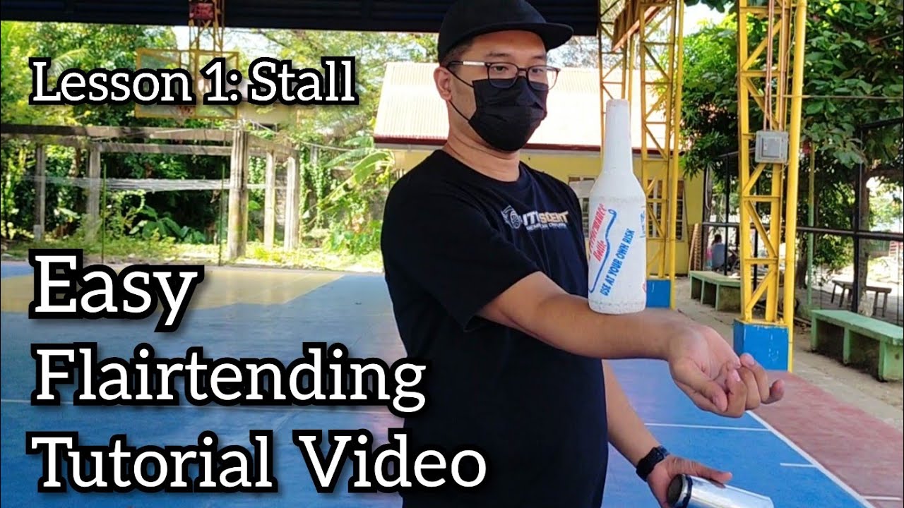 Flair-Tactics! Lesson 1: "Stall" (Easy & Short Flairtending Tutorial Video) - YouTube