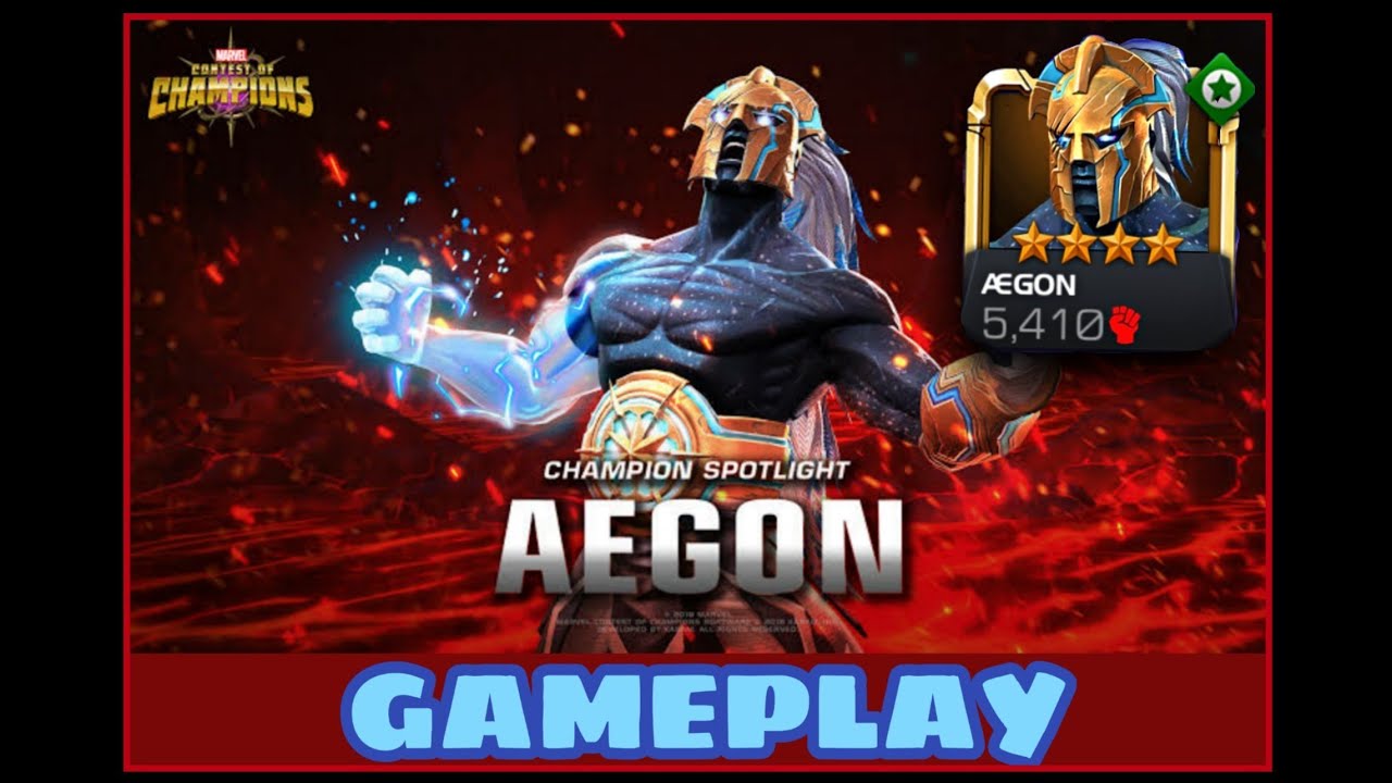 💪AEGON (GAMEPLAY )🤩 #MCOC #MARVELCONTESTOF CHAMPIONS - YouTube