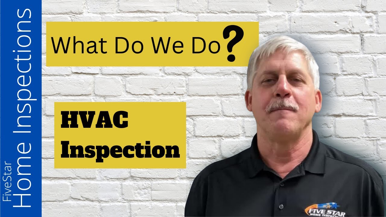 HVAC Inspection Checklist | Five Star Home Inspection - YouTube