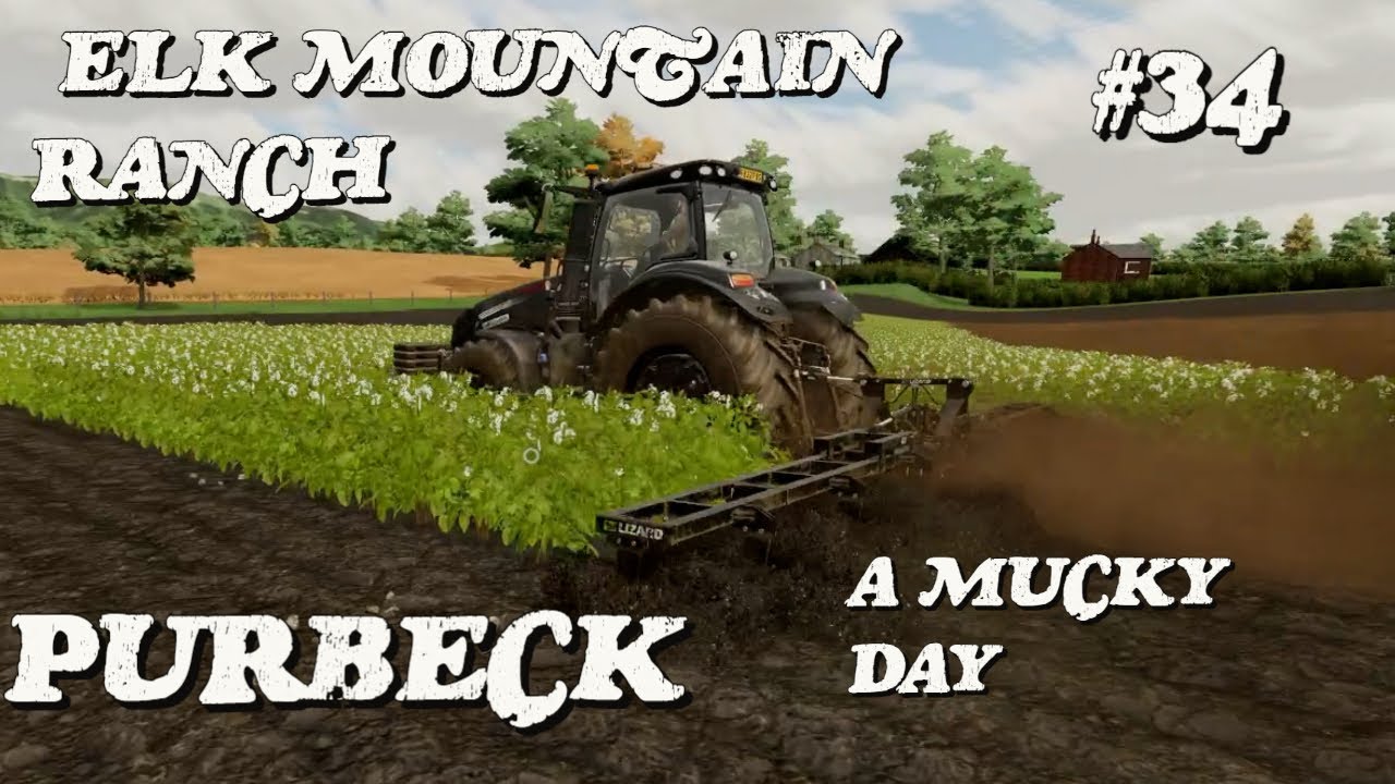 (FS22)A Mucky Day|Elk Mountain Ranch|Purbeck|#34 - YouTube