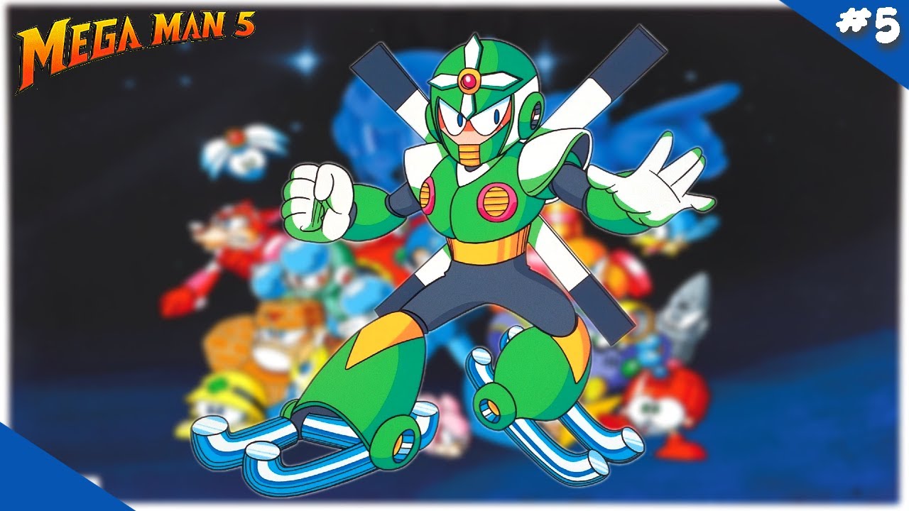 Mega Man 5 #5 Gyro Man / Manux Gamer - YouTube
