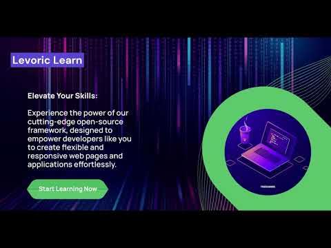 Learn Free Web Tutorials on Levoric Learn Join www.levoriclearn.com Now ...