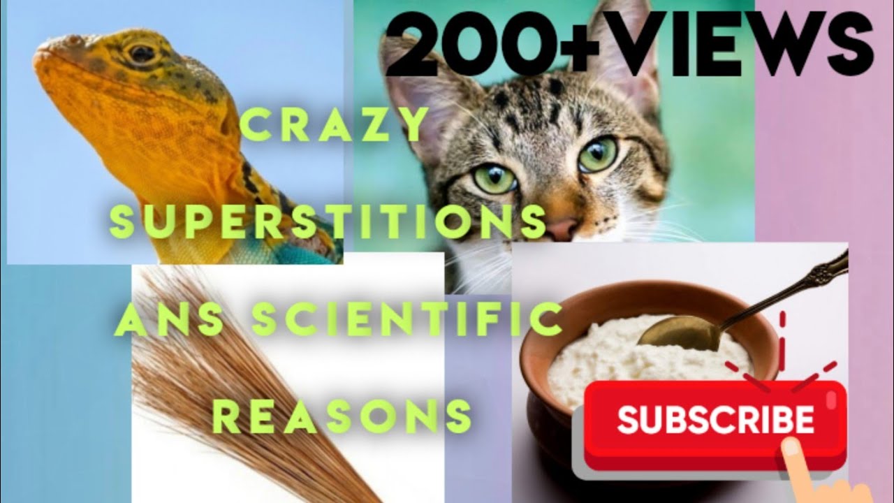 crazy superstitions and it's scientific reasons || SHA4world || funny ...