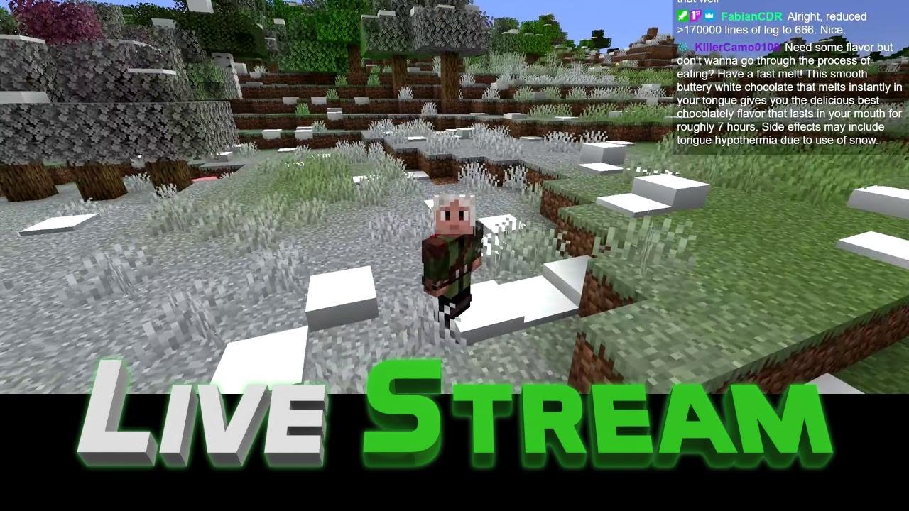 Stream Archive - Seasons Data Pack Upgrade to Snapshot 23w31a - YouTube