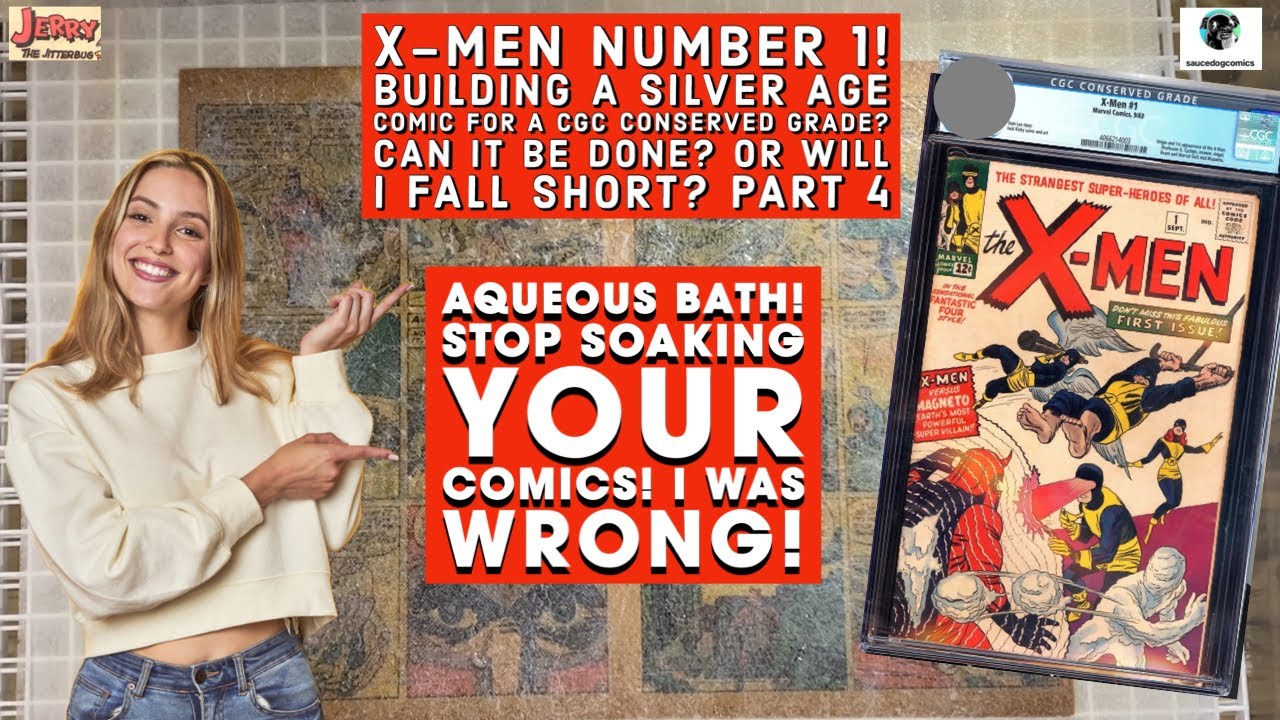 X-Men Number 1! Building a Silver Age Comic for a CGC Conserved Grade ...