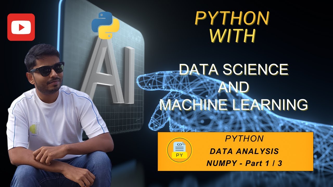 Tutorial 7 Python Data Analysis Numpy Part 13 Python With Dsml