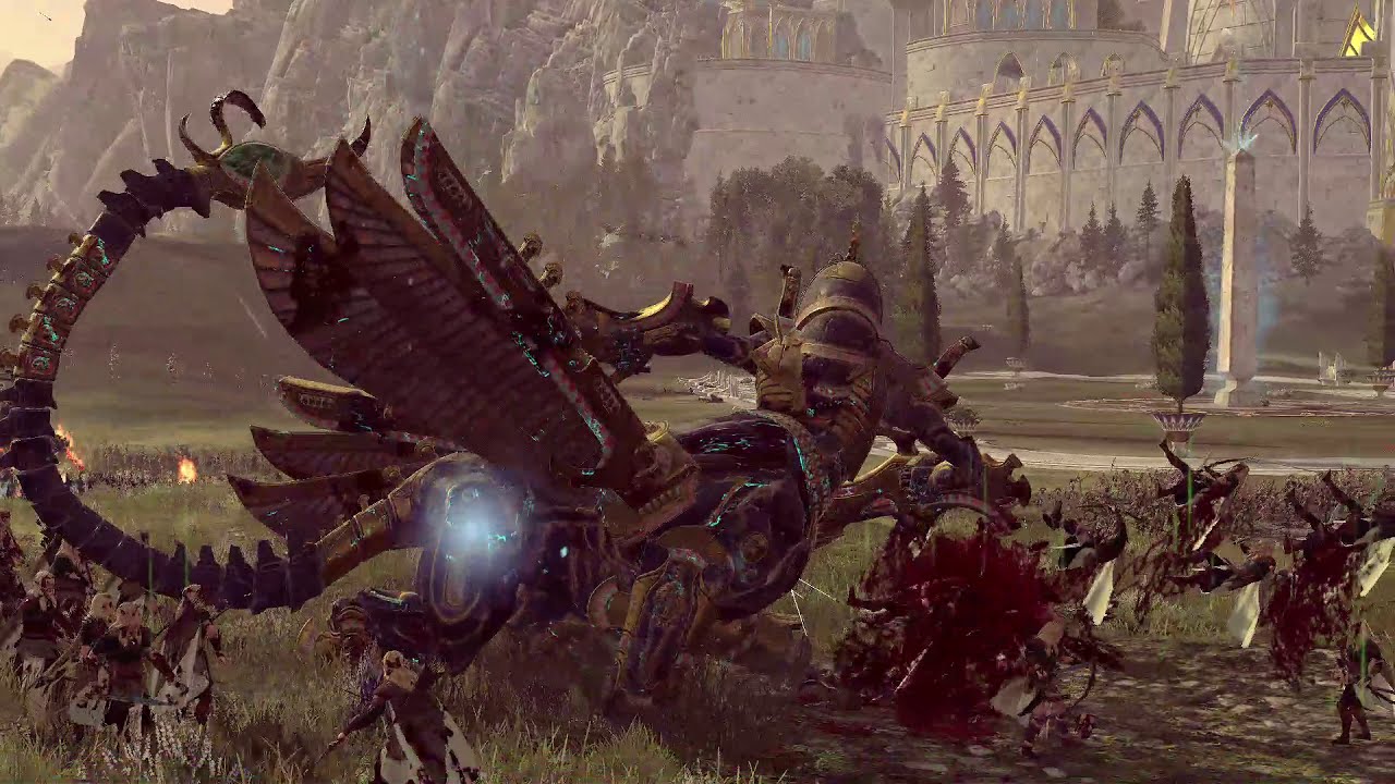 Necrosphinx -Total War Warhammer 2 - YouTube