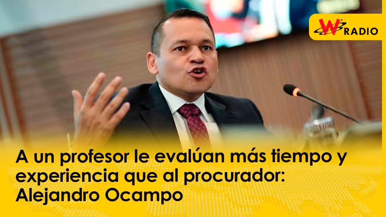 A un profesor le evalúan más tiempo y experiencia que al procurador ...
