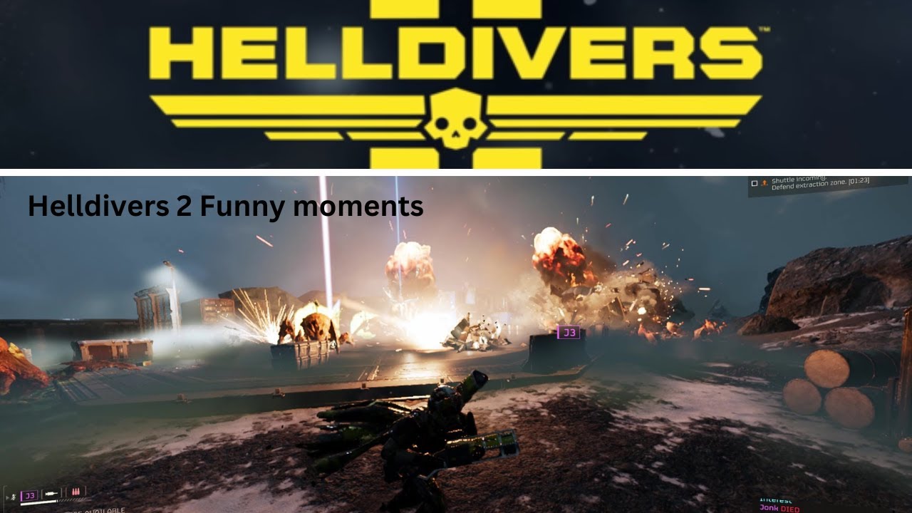 Friendly fire Isn't | Helldivers 2 Funny moments - YouTube