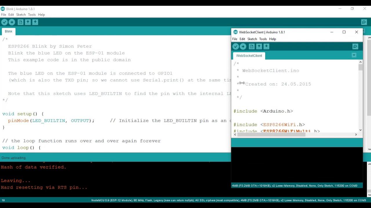 IoT Lab (7/7) || NodeMcu Arduino Websockets - YouTube