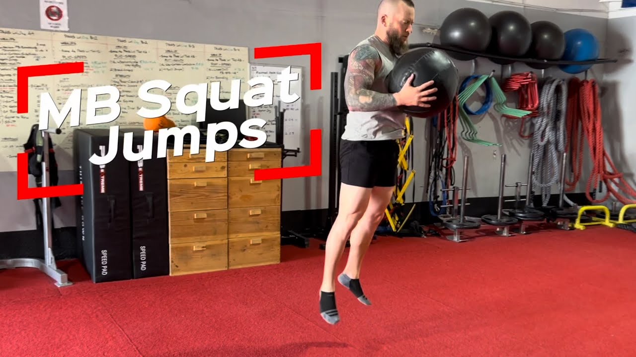 MB Squat Jumps - YouTube