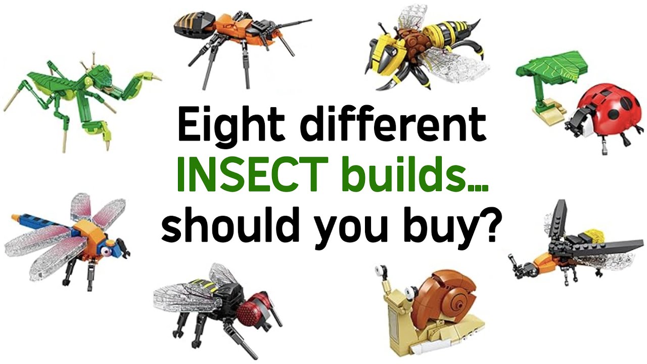Cartoon Insects Lego