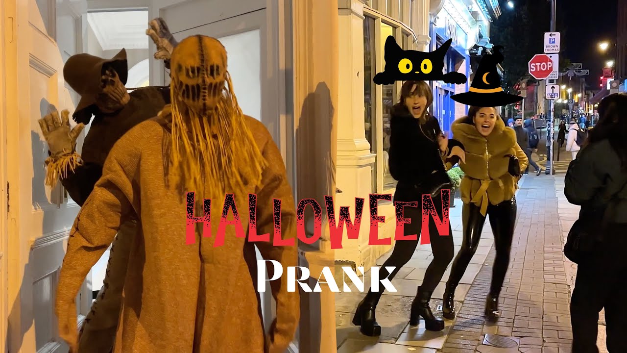 Funniest moments with monsters which scaring on Halloween Prank - YouTube