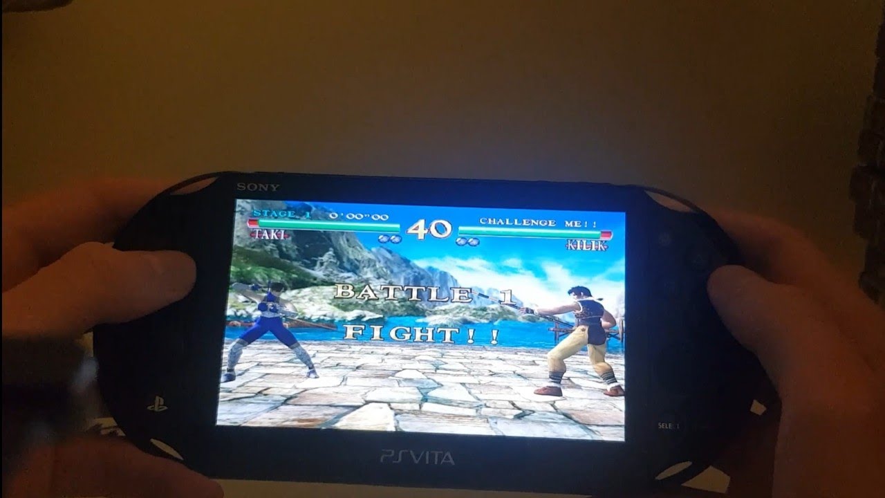 Soul Calibur Running On Psvita! (Flycast Core Retroarch) - YouTube