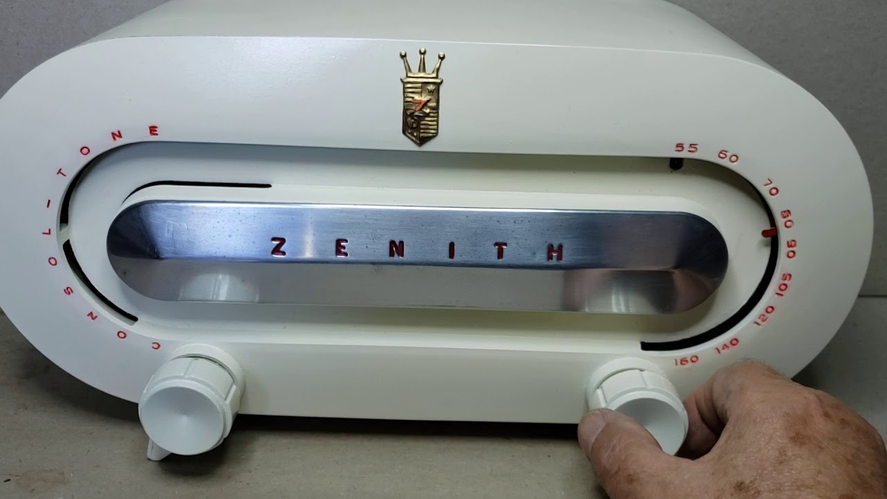 Zenith Model H-511 - YouTube