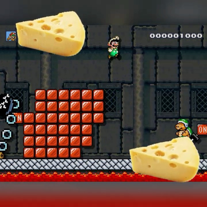 Mario Maker 2 Cheese! I Like Cheese, Delicious Cheese! Super Mario ...
