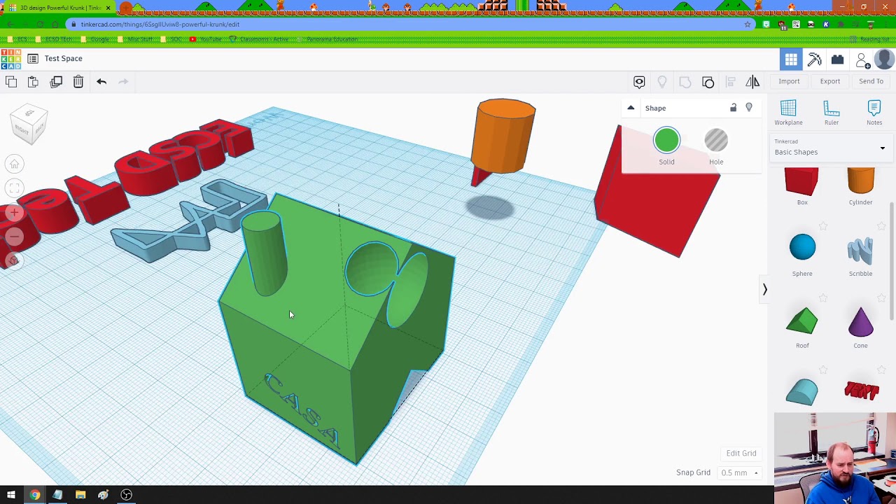 TinkerCAD Tutorial 3 Fusing Shapes Together Subtractive Fusing tinkercad-tutorial-3-fusing-shapes-together-subtractive-fusing