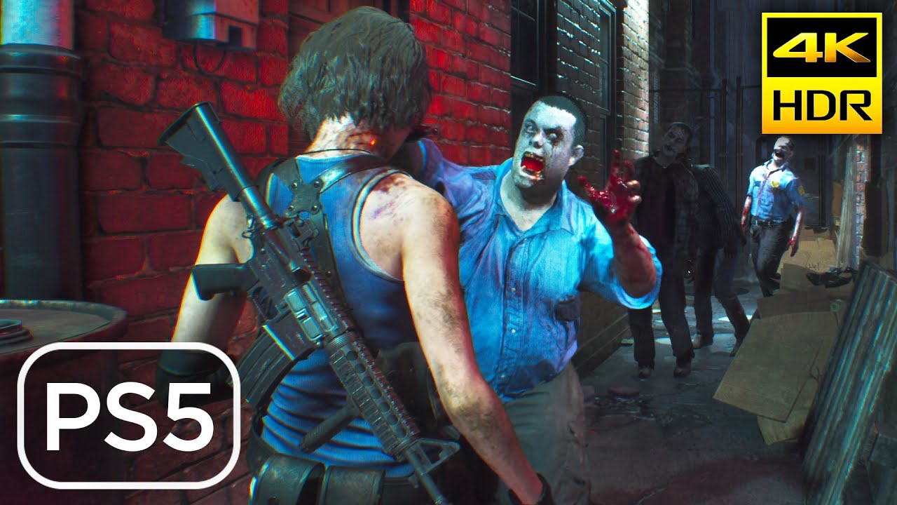 Resident Evil 3 Remake [PS5™4K HDR] Next-Gen Graphics Gameplay ...