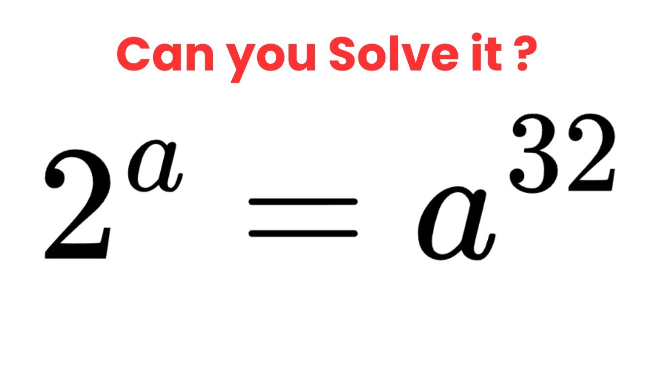 Solving an Interesting Math Olympiad Problem - YouTube
