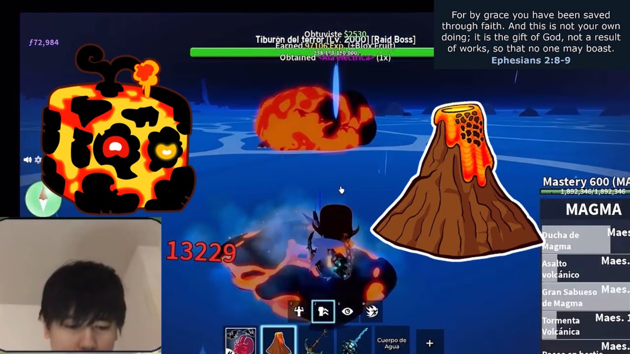 Magma Gaming Boss Raid! Magma insane damage against Terrorshark and Sea ...