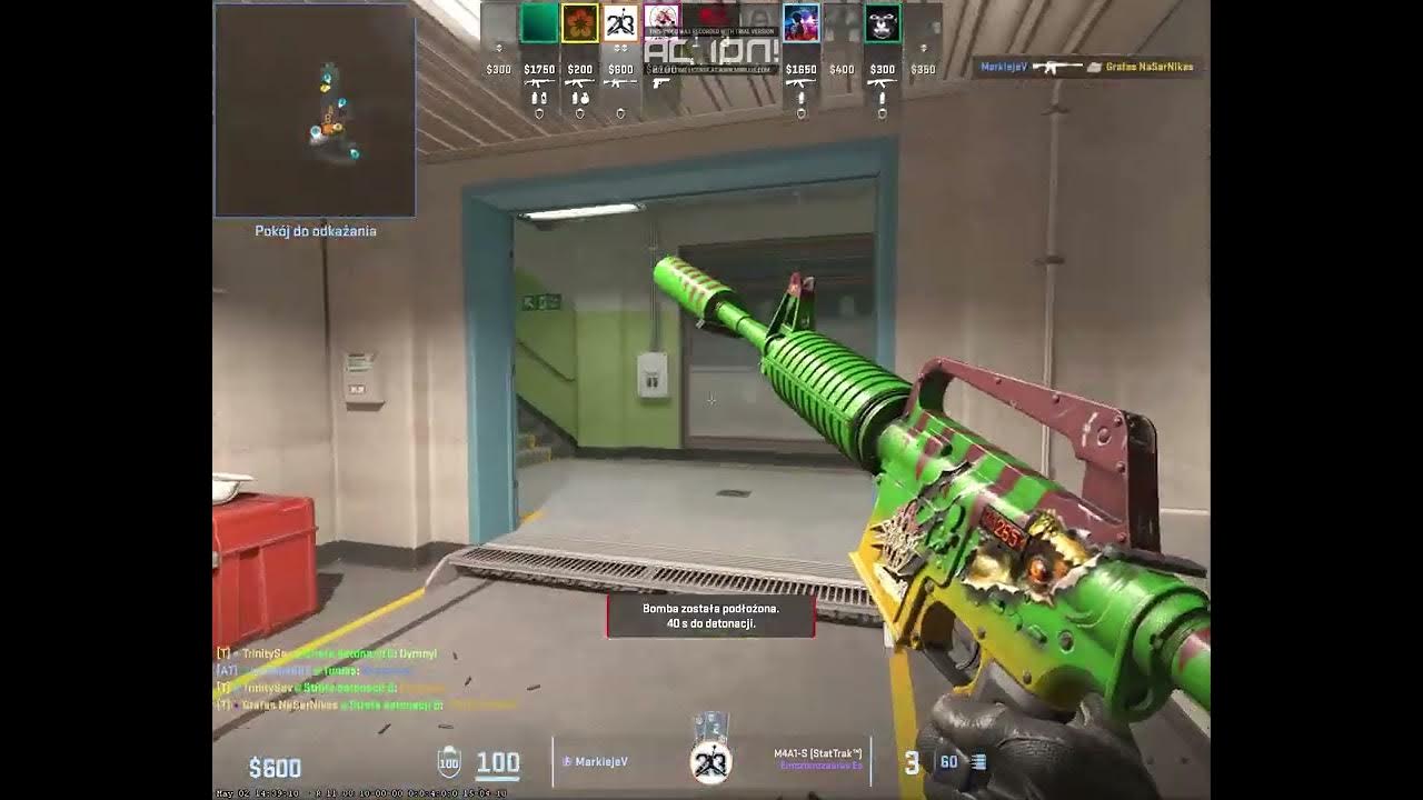 4K M4A1-s Counter Strike 2 - YouTube