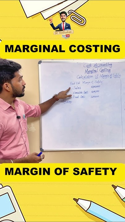 🤔 How to calculate MARGIN OF SAFETY - marginal costing|formula ...