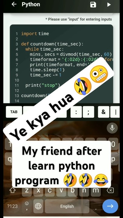 My Friend After Learn Python Program Coding Hackingcode Python Programming Youtube