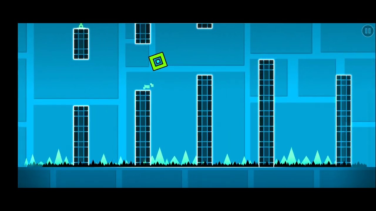 playing level 3 in geometry dash!!! - YouTube