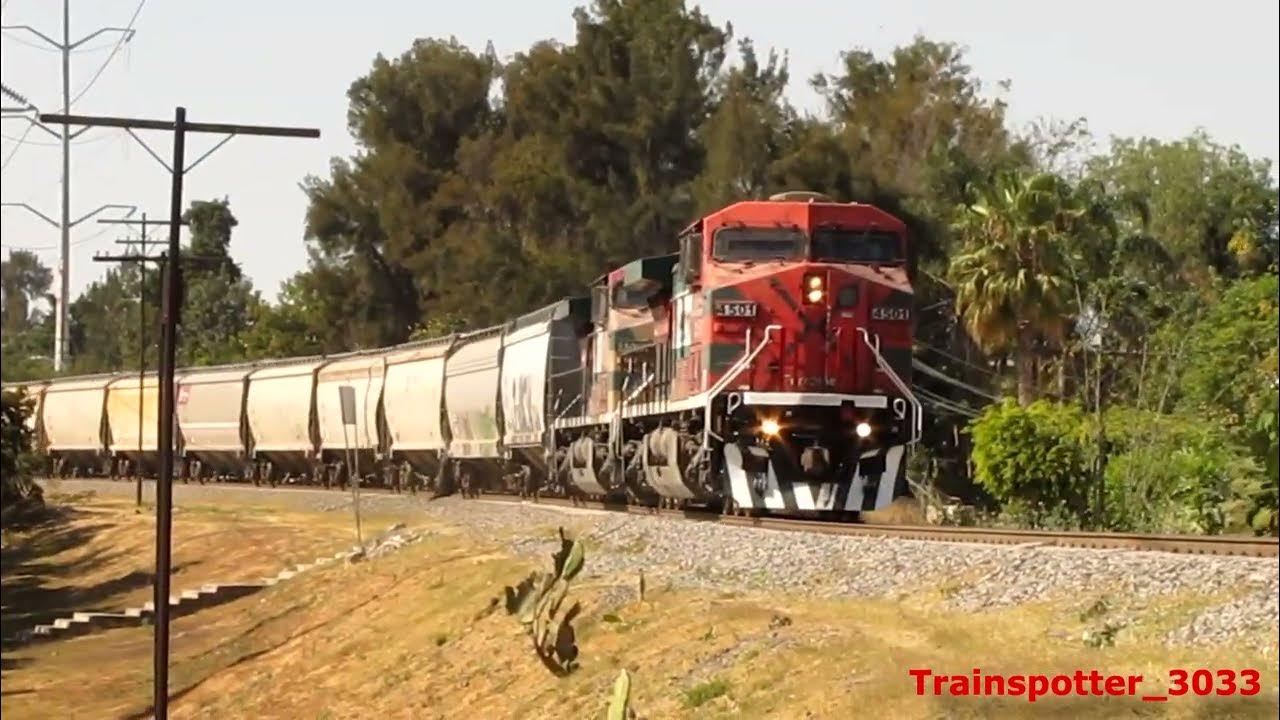 FXE 4501 y su peculiar silbato, Directo llegando a Guadalajara - Distrito Tepic - YouTube
