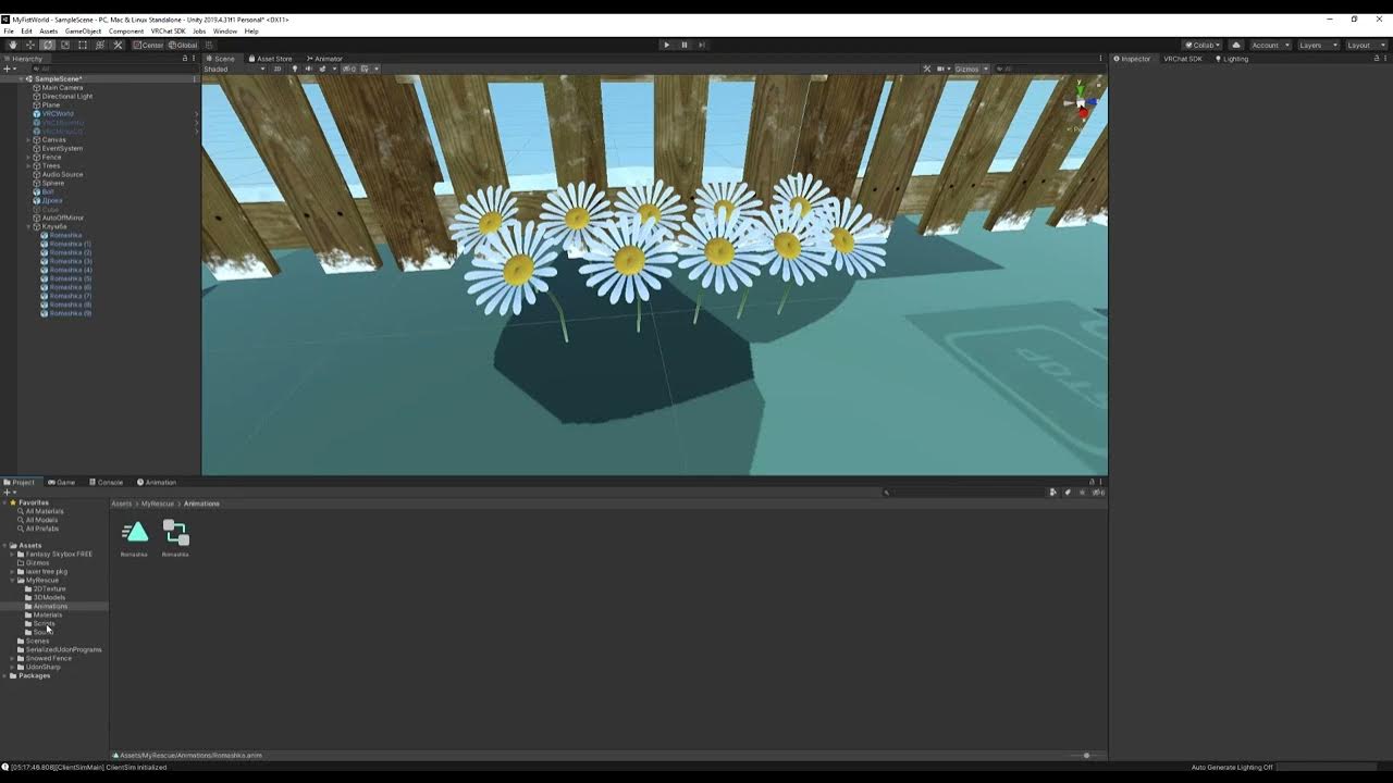 Часть 2 Blender + Unity Анимации Клумба - YouTube