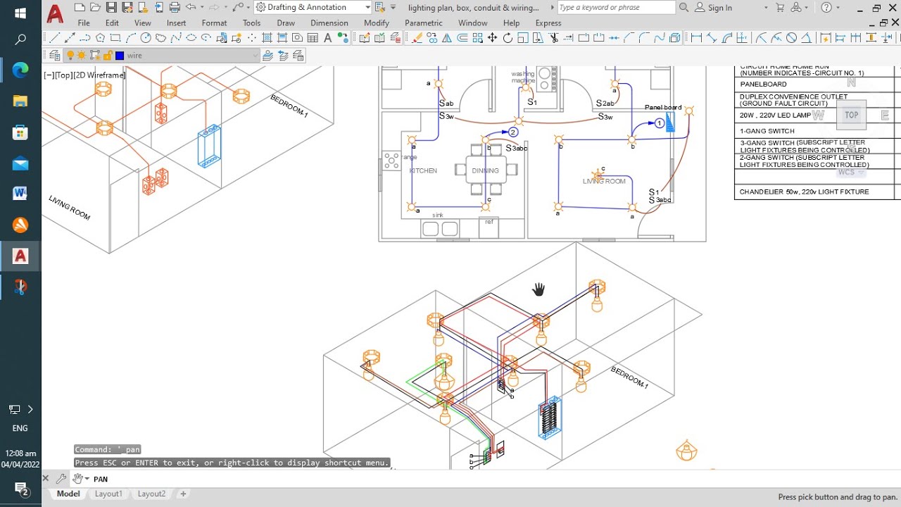 How to read and understand electrical lighting plan. Paano basahin at ...