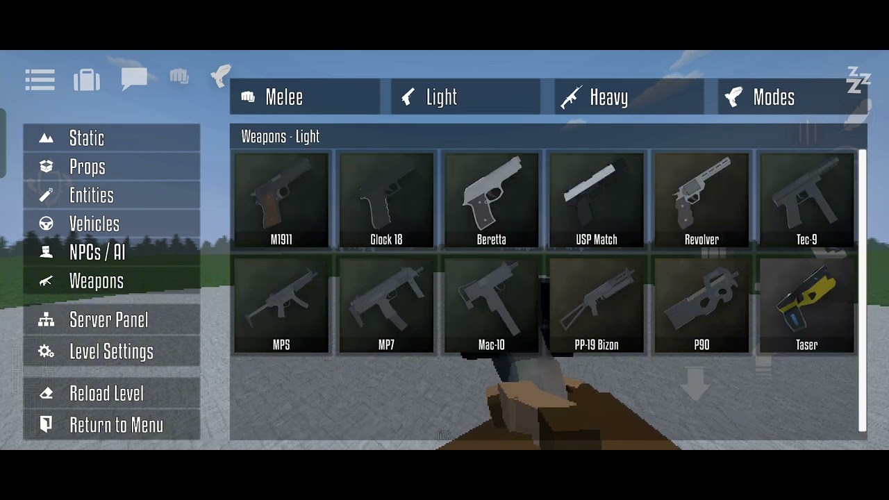 how to drop weapons in gorebox!!!!! - YouTube