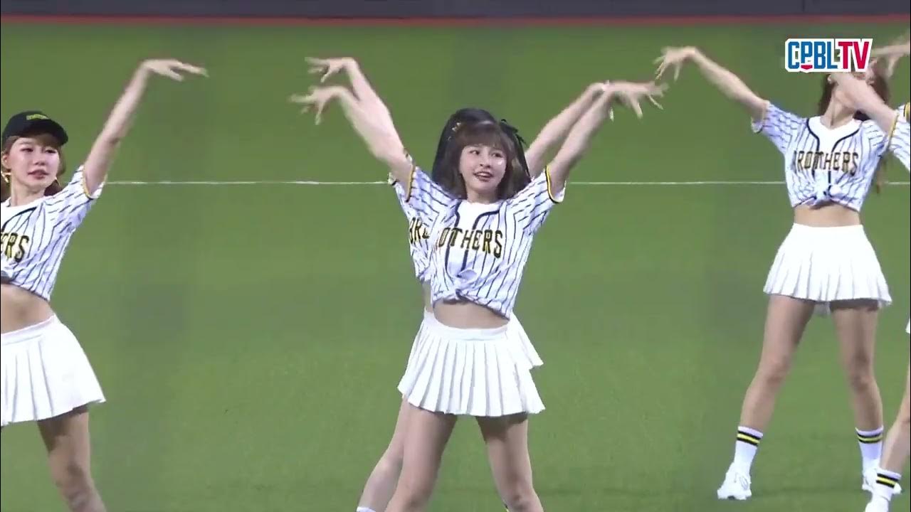 06/15 統一 VS 中信 賽前，集結台日韓啦啦隊 Passion Sisters 與 TigersGirls帶來精彩的開場舞表演 - YouTube
